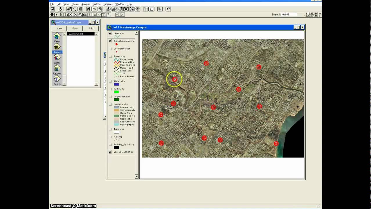 Arcview 3.3 tutorial #4 - Creating a New Shapefile - YouTube