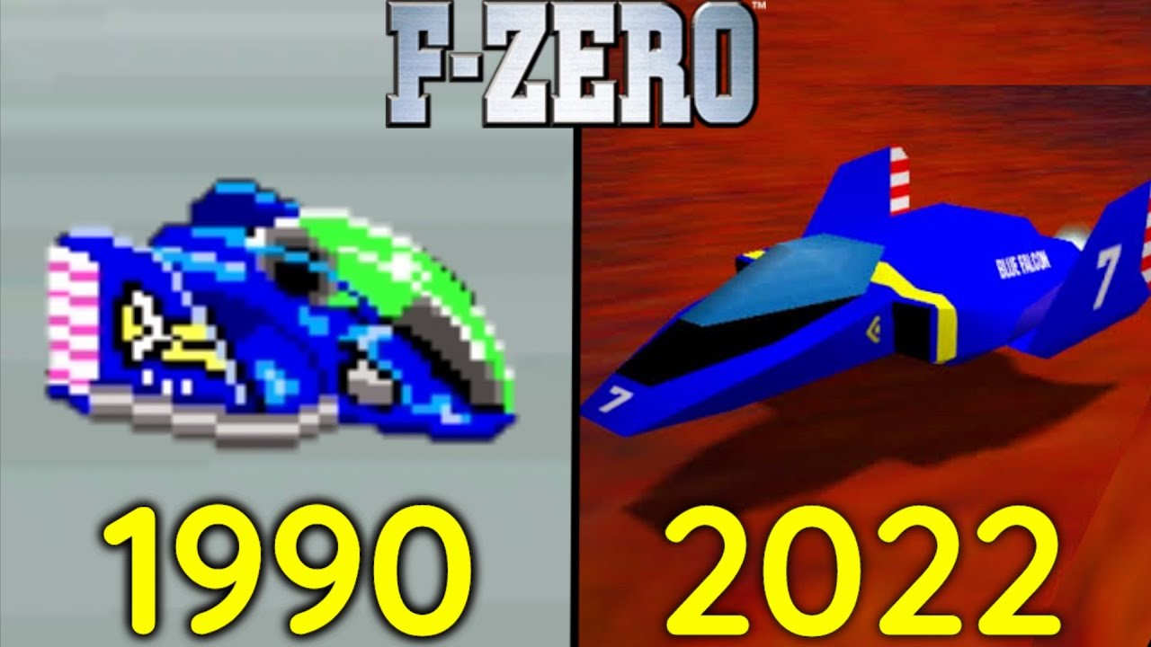 Evolution of F-Zero Games 1990-2022 - YouTube