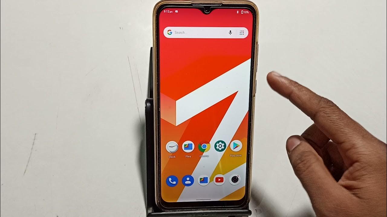 Lava Z2c | how to use navigation button | use full screen gestures setting - YouTube