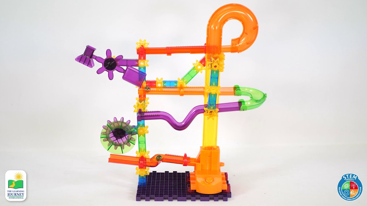 Techno Gears Marble Mania Catapult 3.0 - YouTube