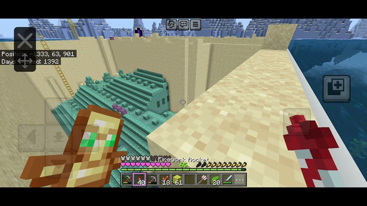Bunny in an frozen ocean biome??? Minecraft bedrock- EP some number ...