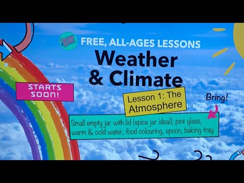 The Weather Lesson 1: The Atmosphere! - YouTube