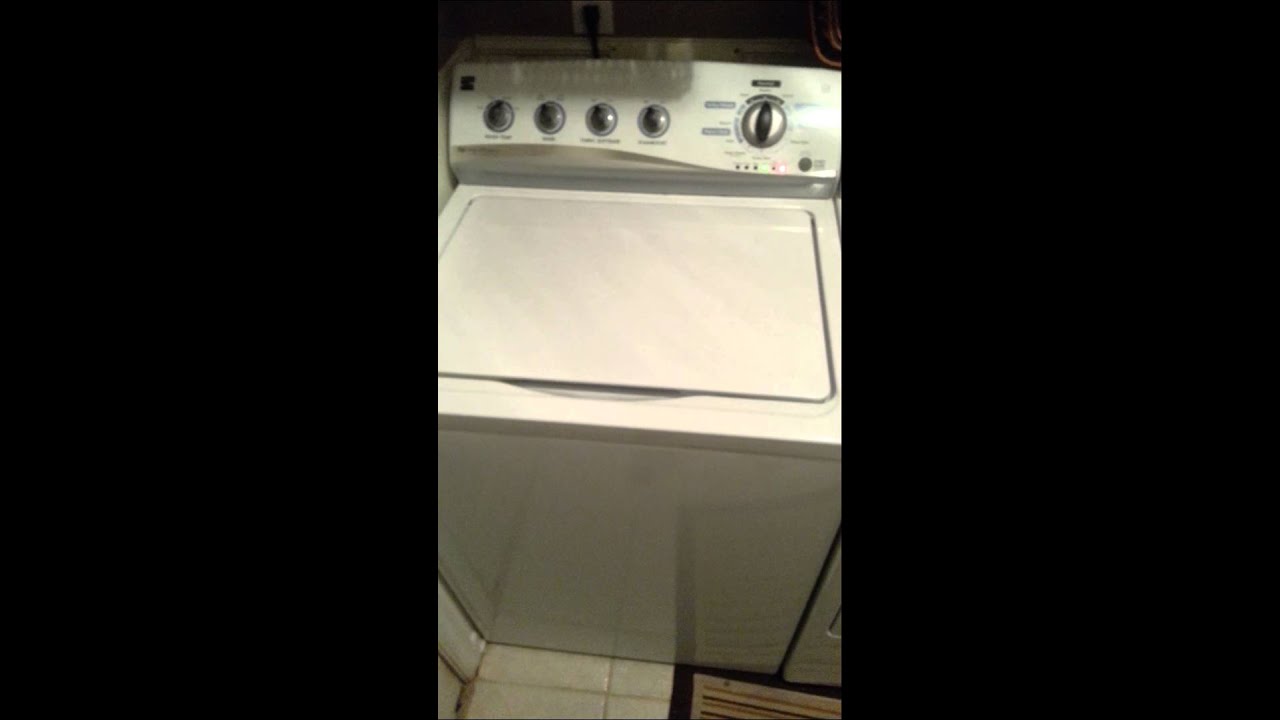 Kenmore Washer Top Loading HE Model 2130 YouTube