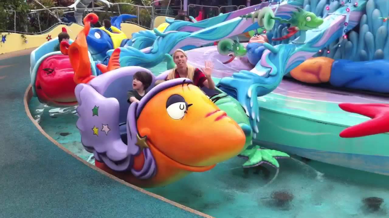Grayson Danger One Fish Two Fish ride Islands of Adventure - YouTube