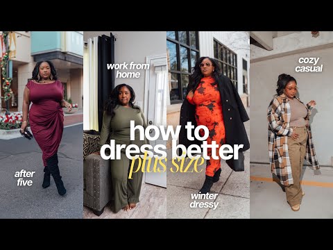 Want To Dress BETTER in 2026? Here Are 17 Plus Size Outfit Ideas! #plussizestyle 