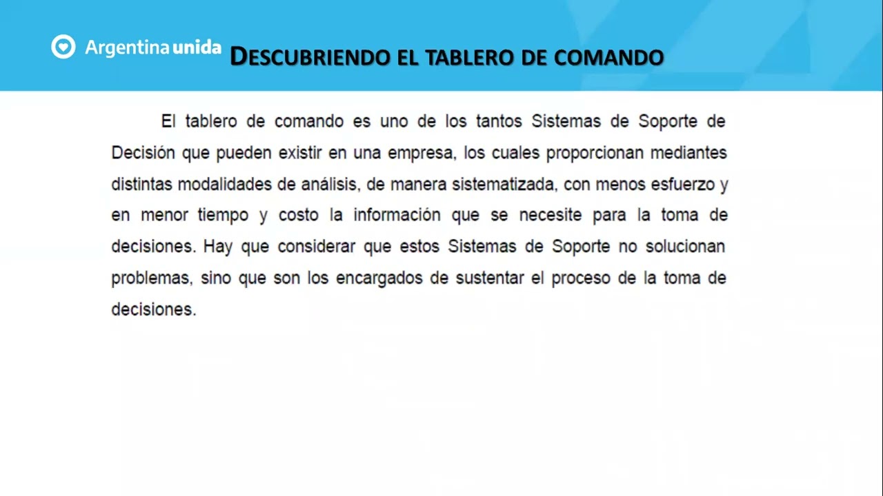 Clase 3 Tablero de Comando. - YouTube