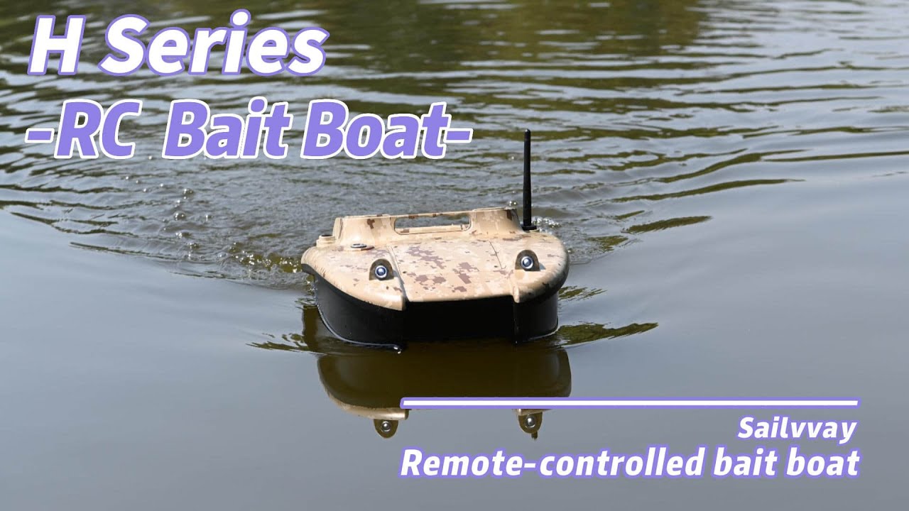 Small but Extraordinary - H Series remote-controlled bait boats - YouTube