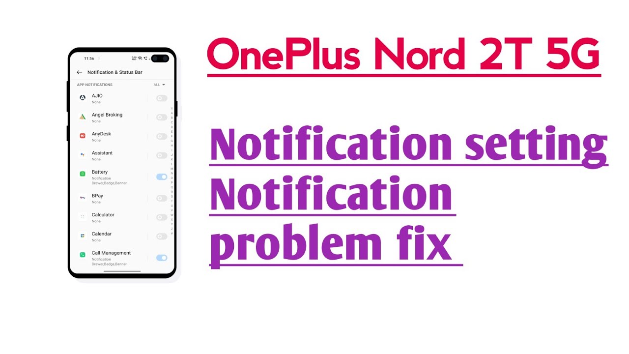 OnePlus Nord 2T 5G Notification Setting Notification Problem Fix YouTube oneplus-nord-2t-5g-notification-setting-notification-problem-fix-youtube