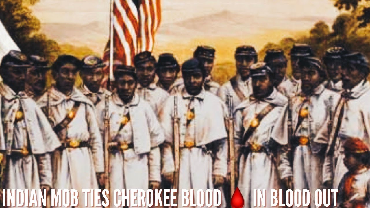 THE AMERICAN INDIAN MOB TIES CHEROKEE BLOOD 🩸 IN BLOOD OUT - YouTube