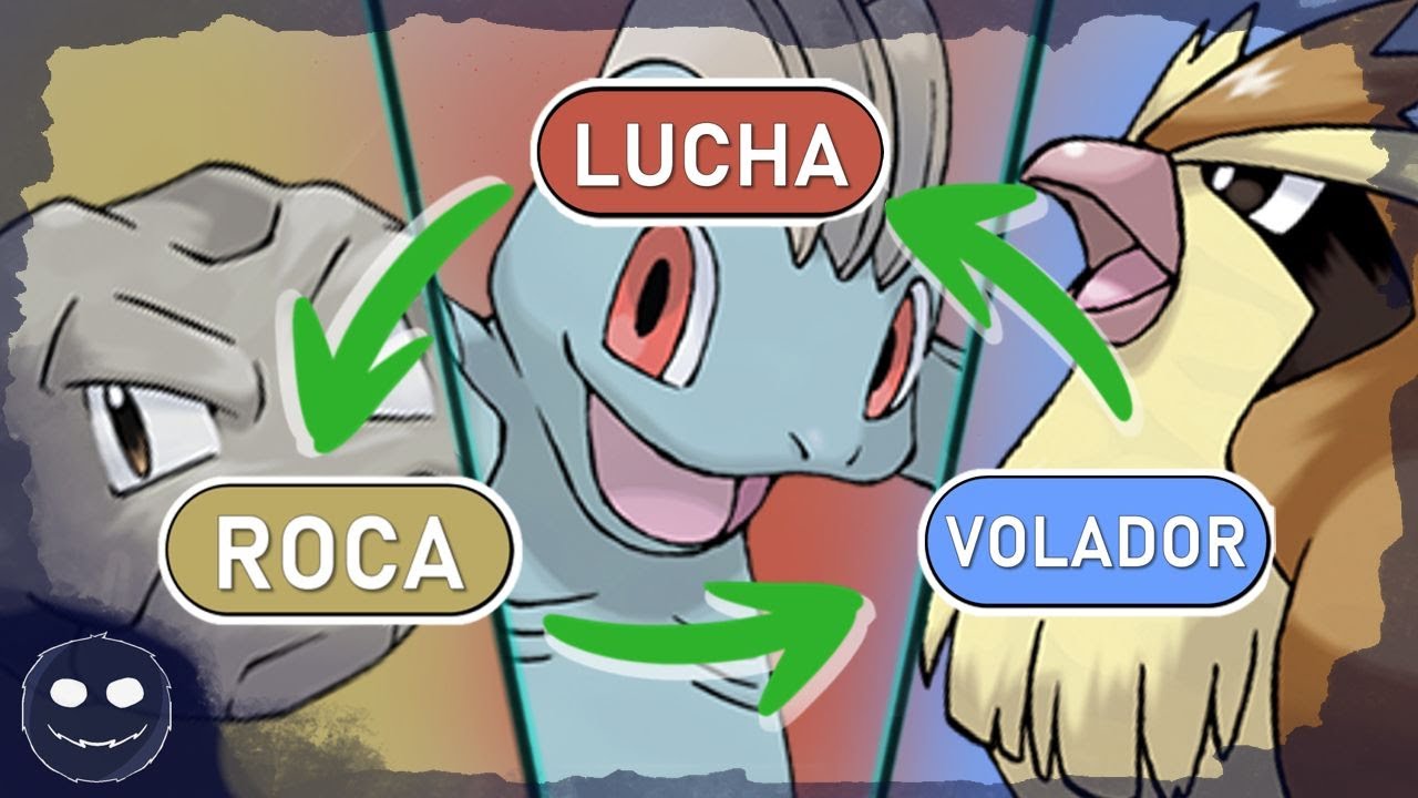 Tipo Roca - Volador - Lucha ¿Qué pasaría con un Trío de Pokémon ...