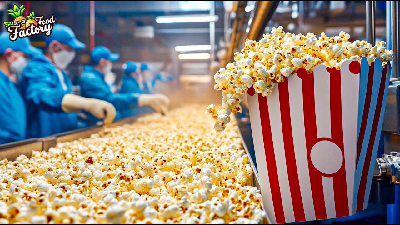 How Popcorn is Made - Explore the Popcorn Production Process in a ...