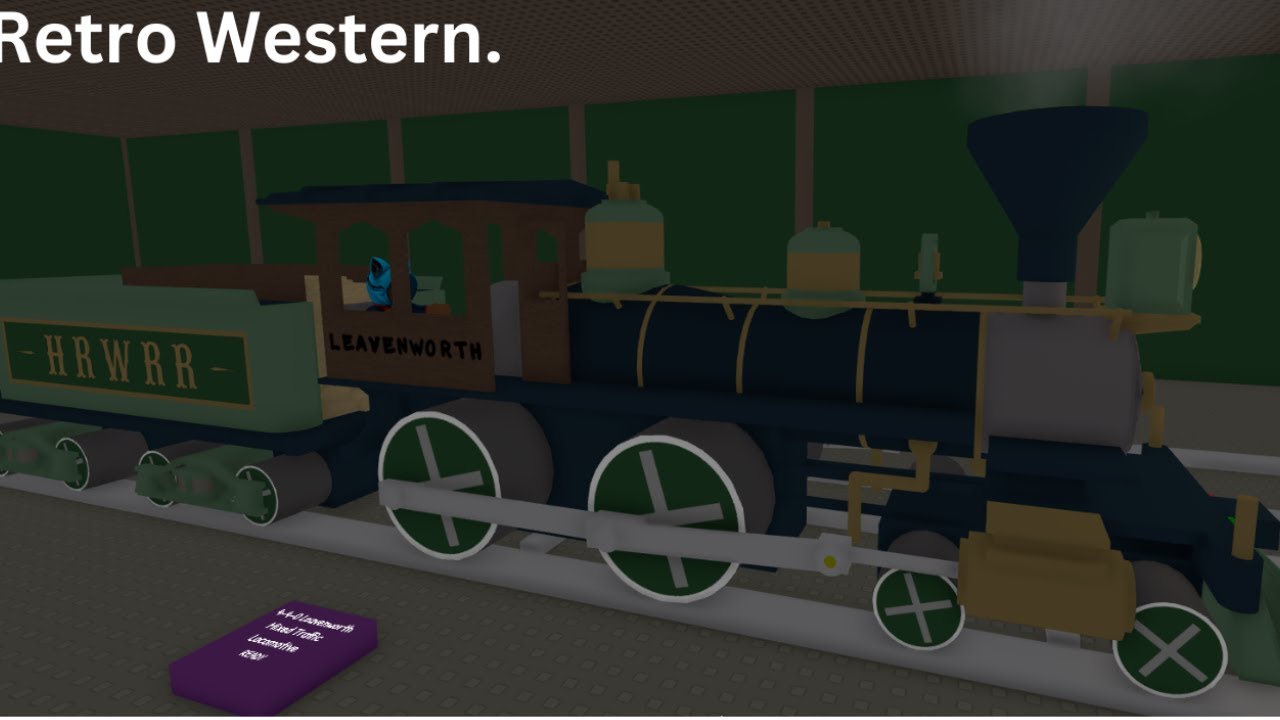 Two Bros Drive a train [Retro Western Roblox] - YouTube