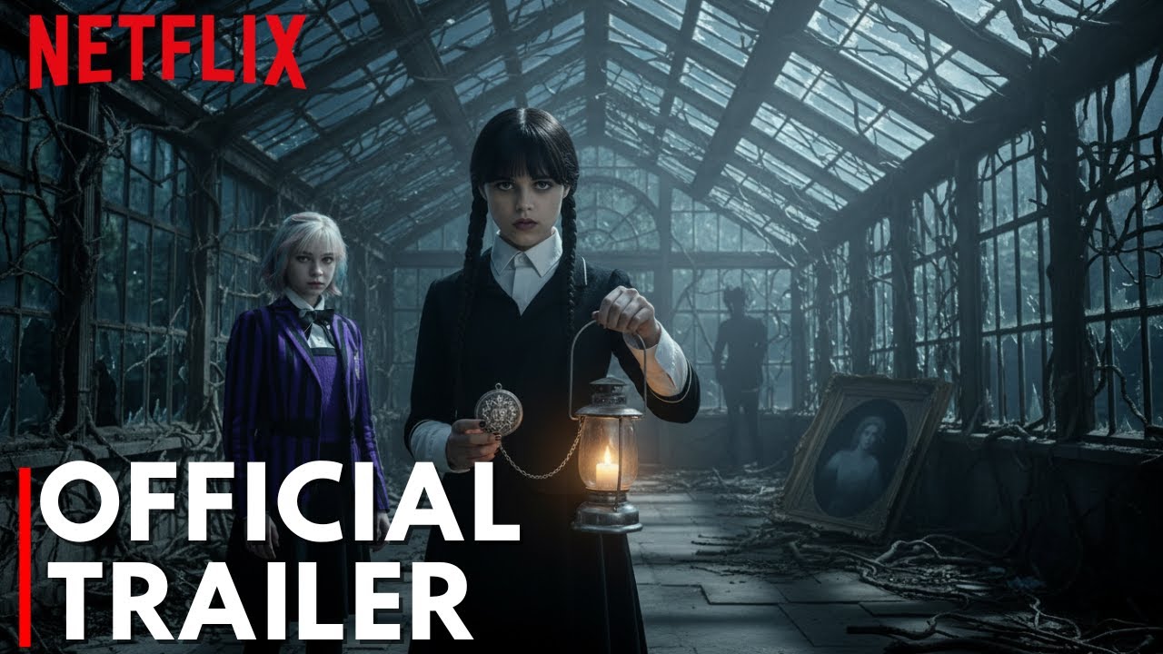 WEDNESDAY SEASON 3 (2026) | OFFICIAL TRAILER | Wednesday Hunts for ...