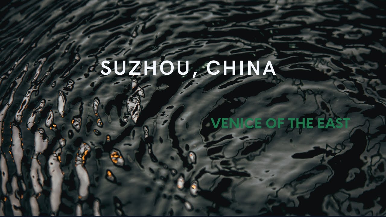 Suzhou, China- Venice of the east. Exploring the ancient waterways of ...