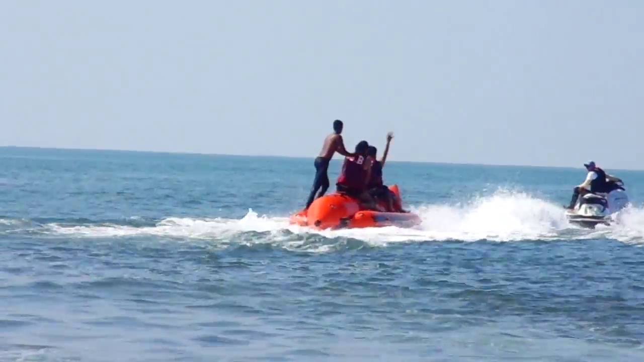 Banana Ride - diveagar Beach - cross 13770 views - YouTube