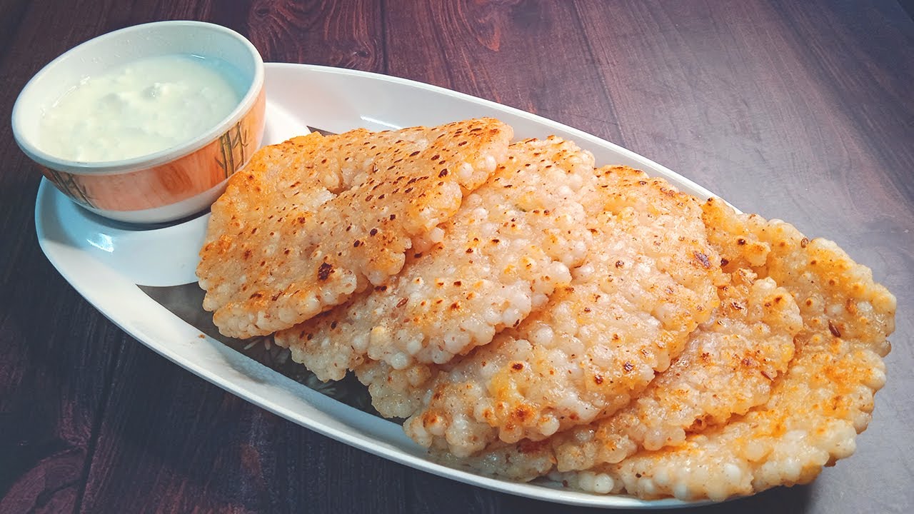 Navratri Special Sabudana Thali Peeth @EasyFoods by Lakshmi - YouTube