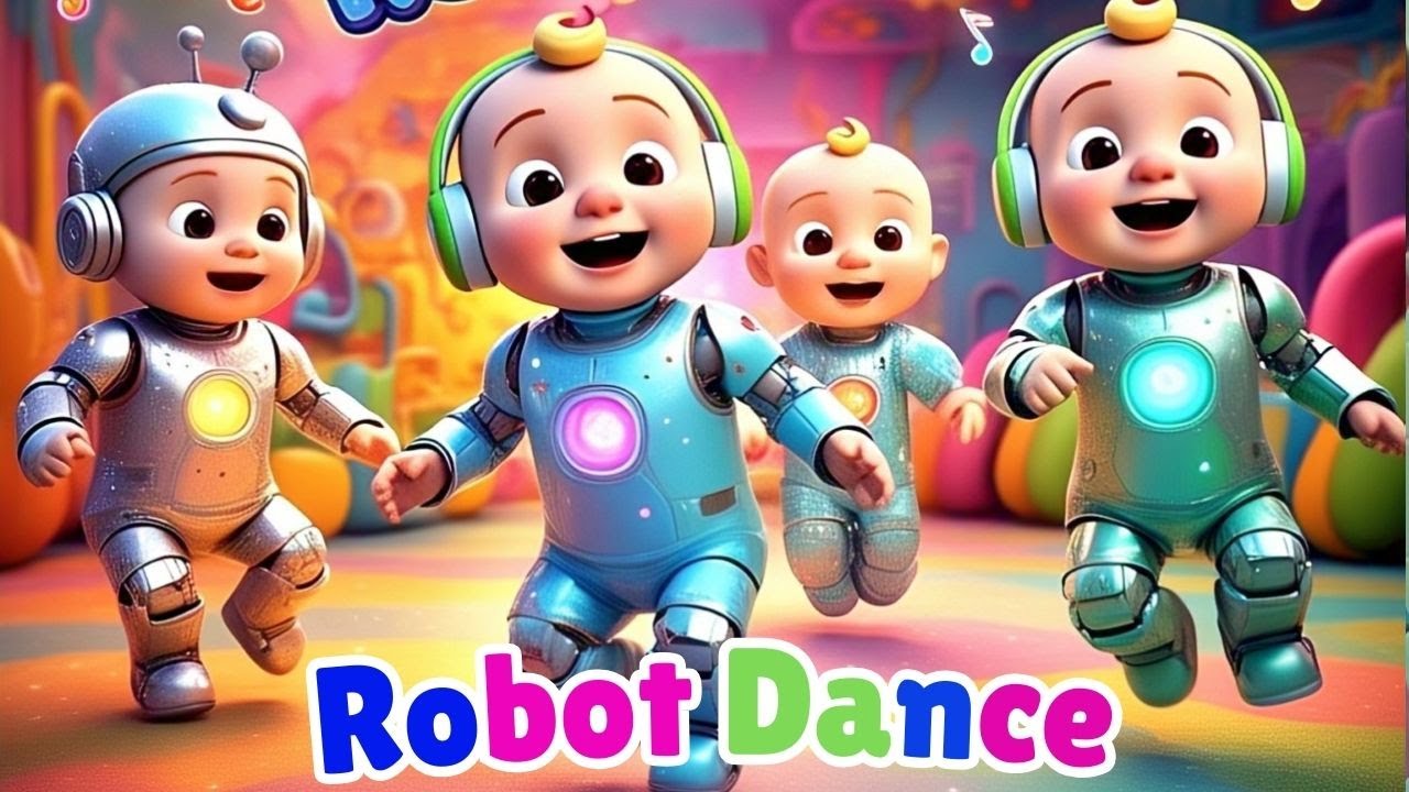 Robot Dance | Fun Kids Song & Dance Party I Sing Along for Kids I ...