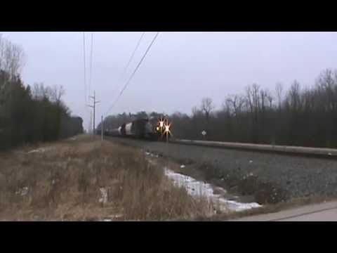 GTW 5938 Weyauwega, WI 12-20-14 - YouTube