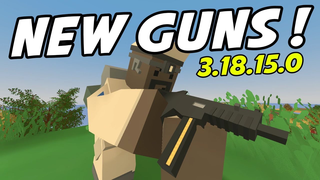 Unturned - NEW GUNS! HK UMP and AA-12 Auto-Shotgun - Update 3.18.15.0 ...