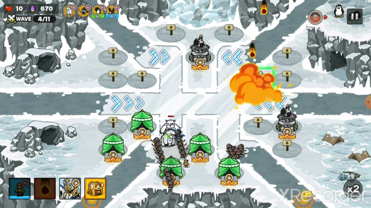 Gold tower defence M tập 18 : Màn 77 - YouTube