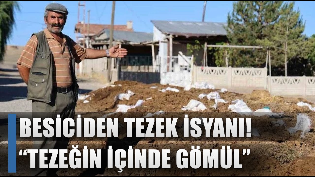 Besicilerden Belediyeye Tezek İsyanı! Tezekler Dağ Gibi Oldu / AGRO TV ...