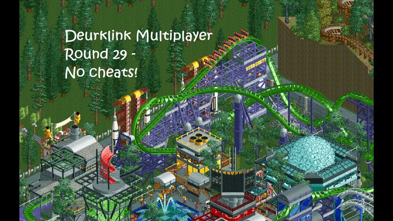 OpenRCT2 Multiplayer Server - Round 29 - No cheats! - YouTube