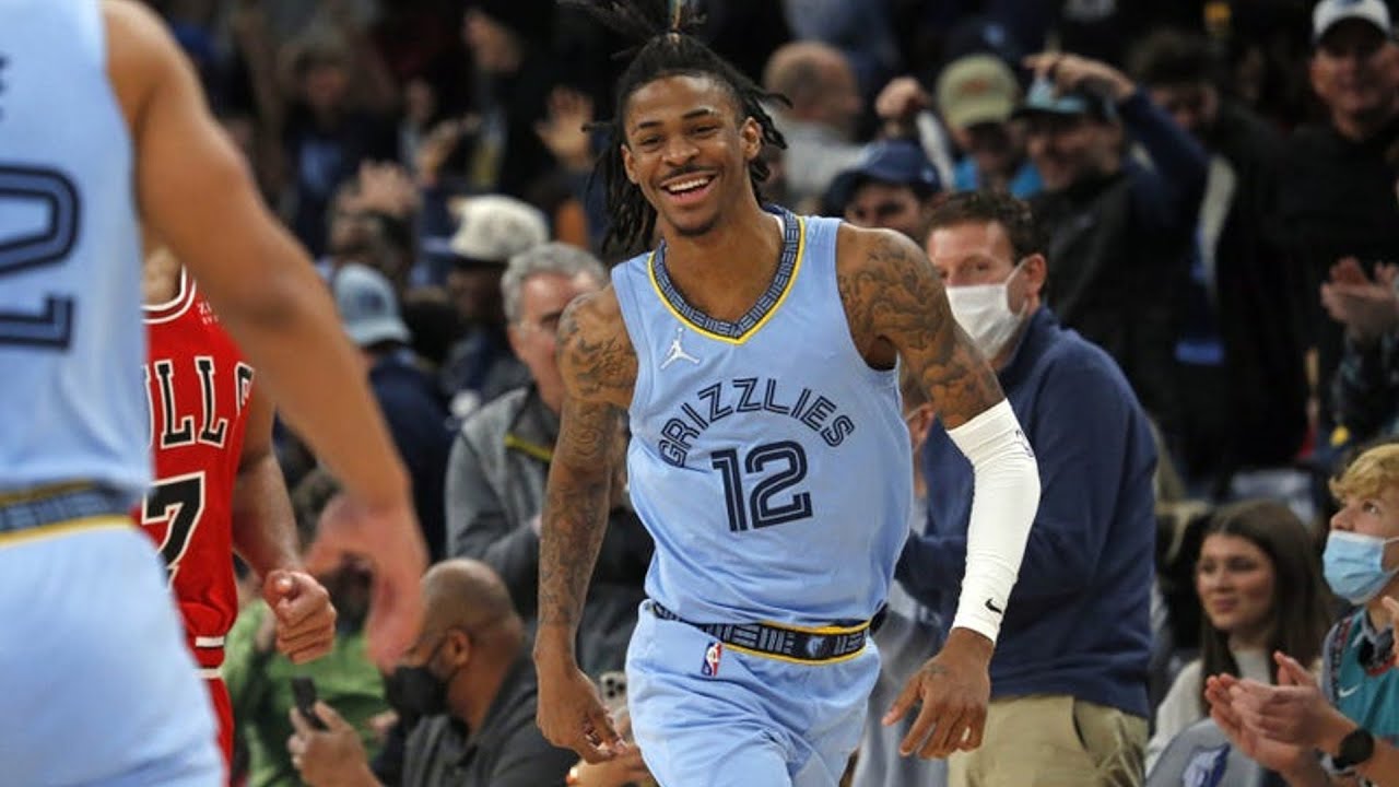 Ja Morant 360 Layup! Grizzlies Dominate Bulls! 2021-22 NBA Season - YouTube