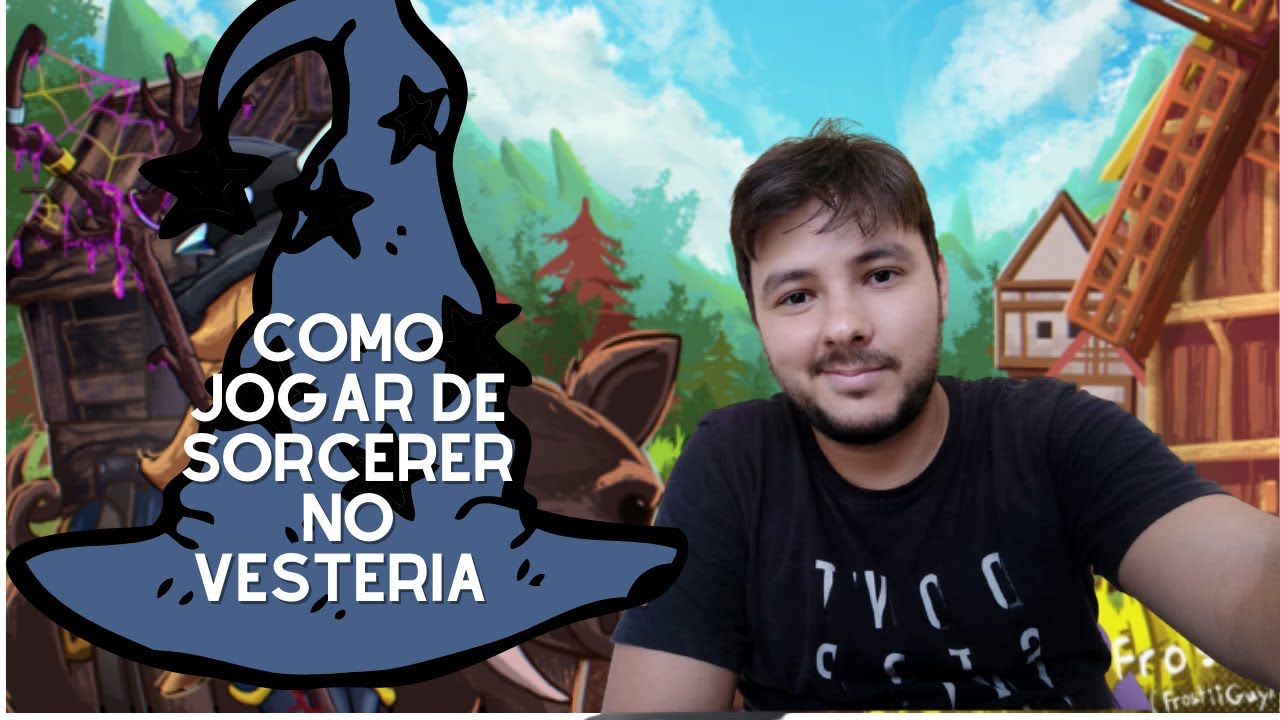 Como jogar de Sorcerer no Vesteria Roblox (Build e Status) - YouTube