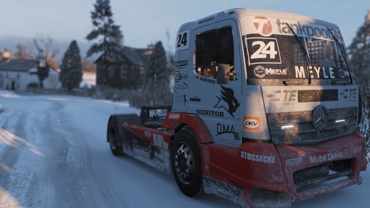 Racing TRUCK - Mercedes-Benz - TANKPOOL 24 - POWER 1080 HP - TOP SPEED ...