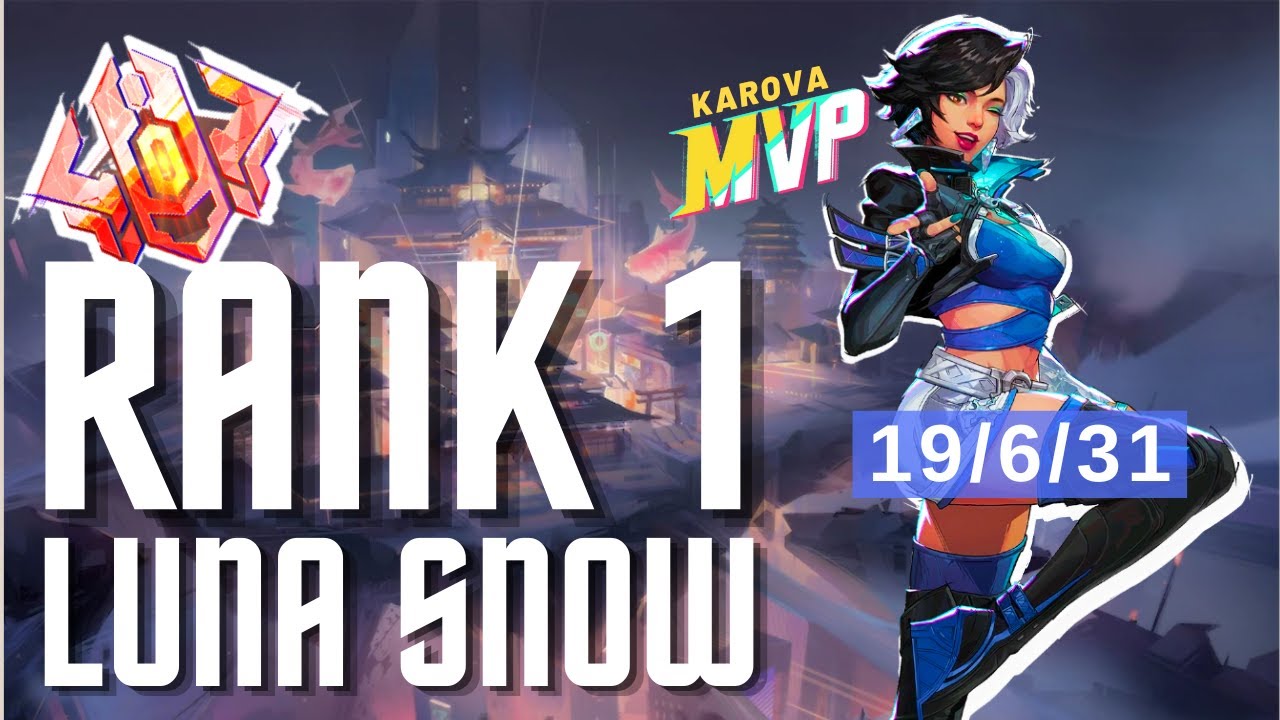 Karova | Rank 1 Luna Snow Gameplay | Season 1 - YouTube