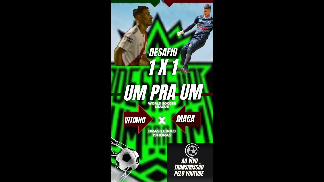 DESAFIO X1 - VITINHO X MACA - YouTube