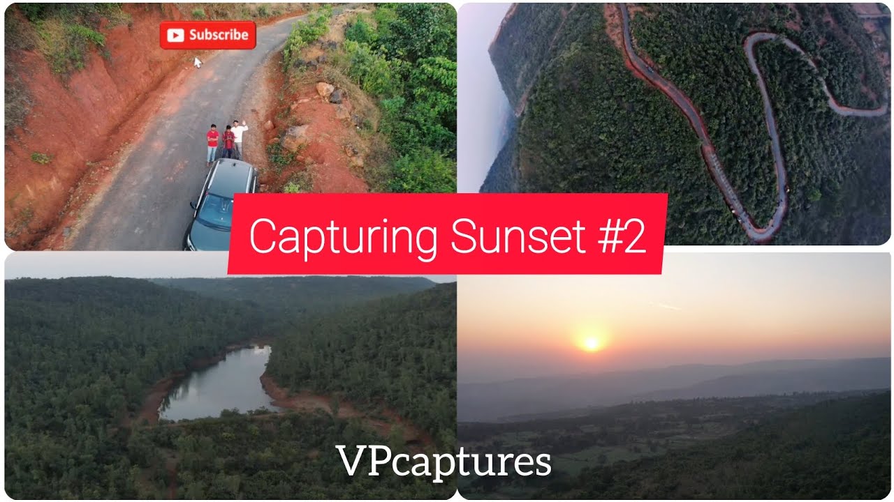 Capturing Sunset #2 Drone shot. Beautiful nature. Amazing view ...