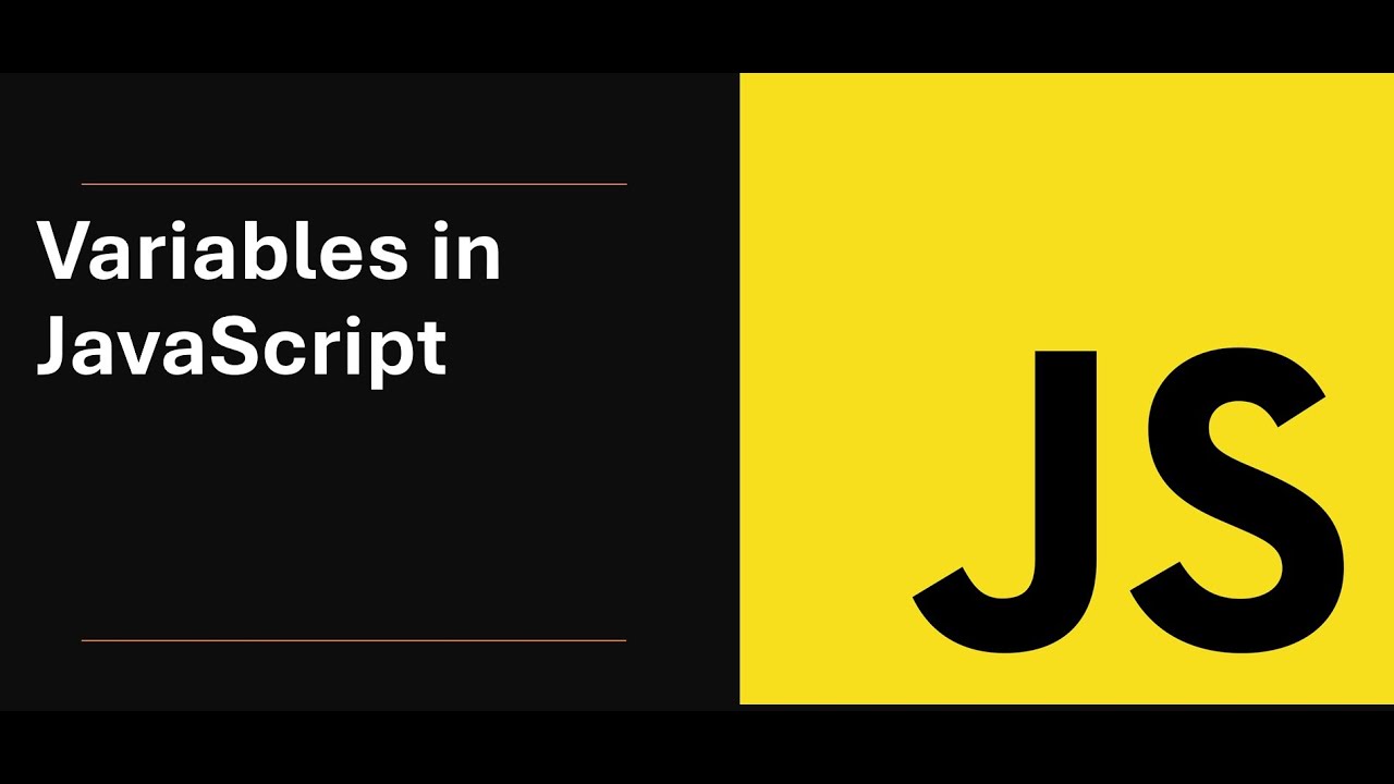 10 JavaScript Variables Introduction - YouTube
