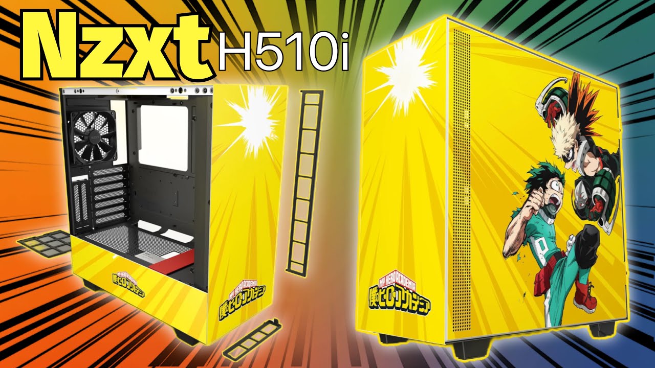 My Hero Academia NZXT H510i - Lets START 2024 Right!!! - YouTube