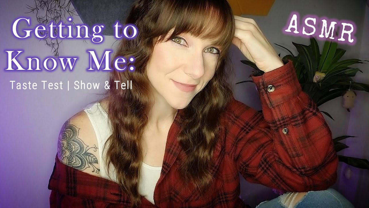 Getting to Know Me | ASMR: 🍬 Swedish Candy Taste Test & Show and Tell ...