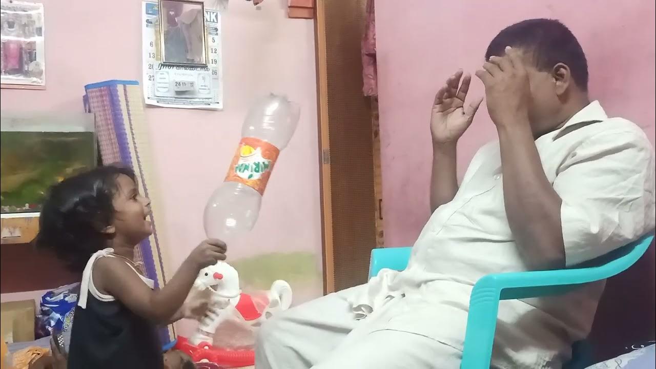 my cute Vignesh kutty playing with appa - YouTube