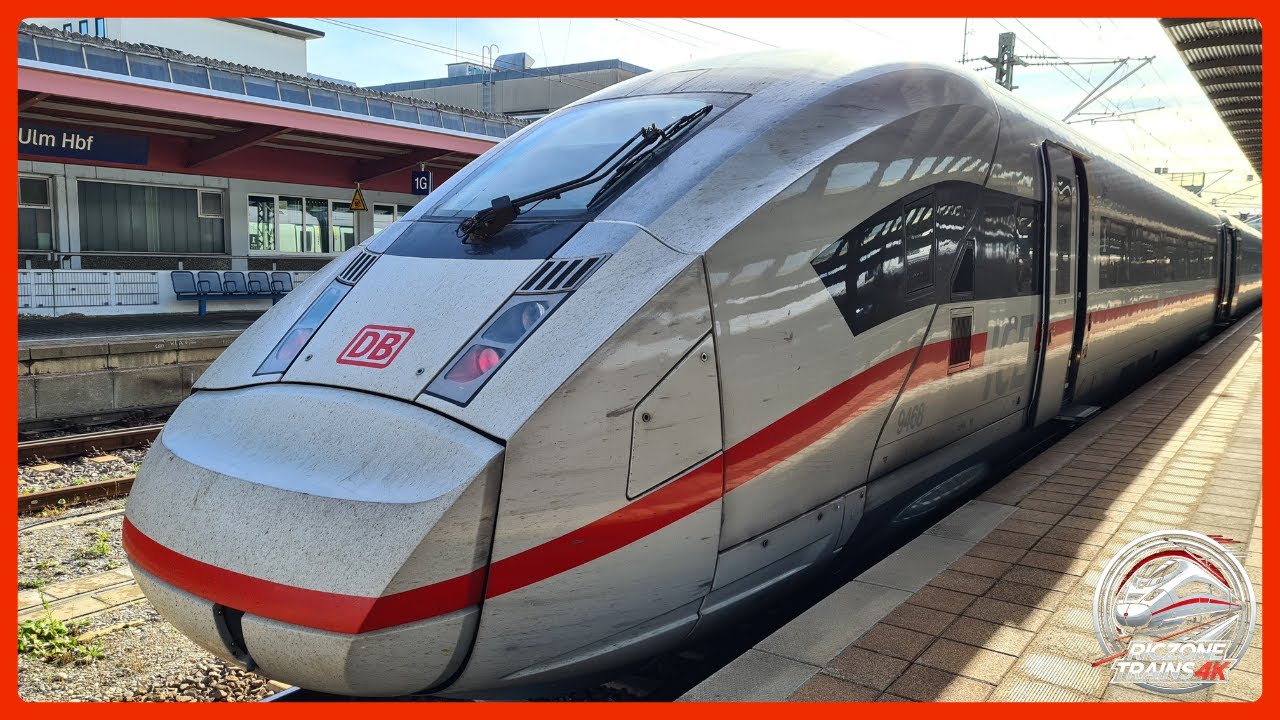 ICE 4 Treffen in Ulm Hbf! ICE 513 und ICE 610 fahren in Ulm Hbf ein (BR ...