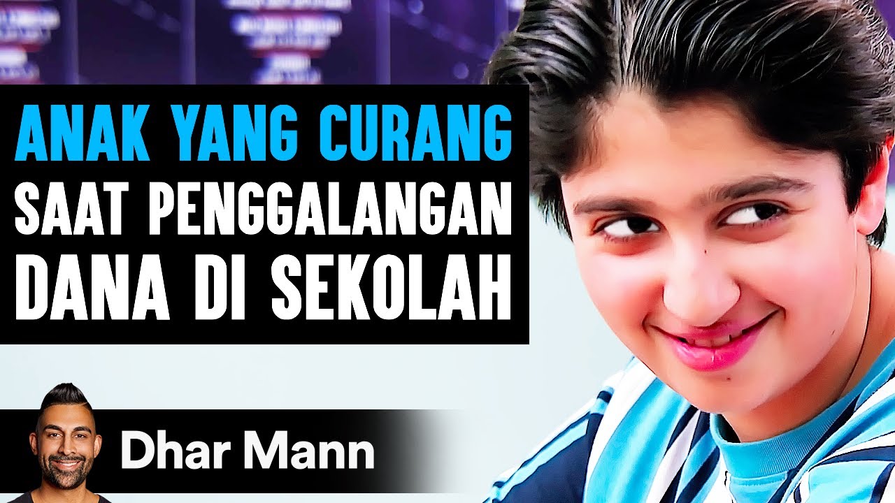 ANAK YANG CURANG Saat Penggalangan Dana Di Sekolah | Dhar Mann Studios ...