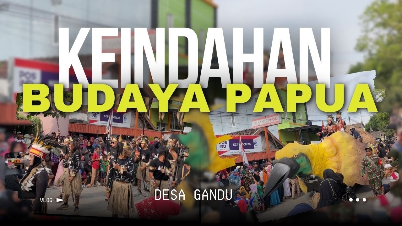 Warna dan Keindahan Tradisi! - Karnaval Adat Papua || Karnaval ...