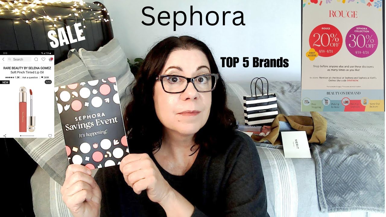 TOP 5 BRANDS TO CONSIDER during the SEPHORA SALE 2023 | Makeup Maria ...