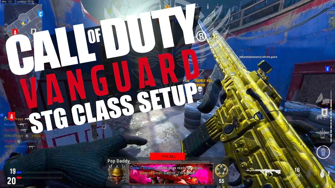 THE BEST STG CLASS SETUP!! 100+ KILLS | Call of Duty: Vanguard - YouTube