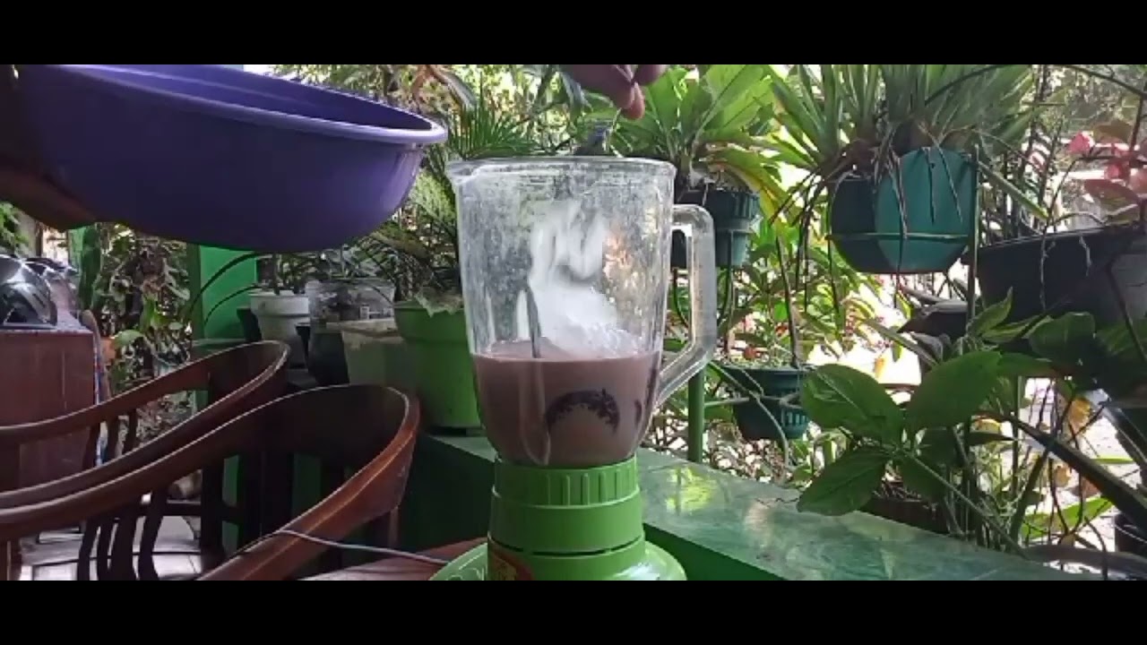 TUTORIAL MEMBUAT MILKSHAKE - YouTube
