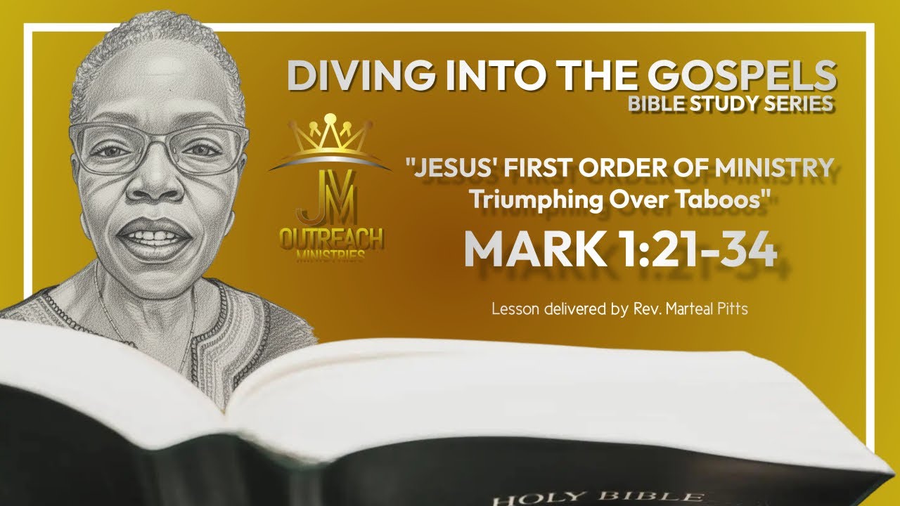 10-07-2025 - Bible Study - Diving into the Gospels: Jesus' First Order ...