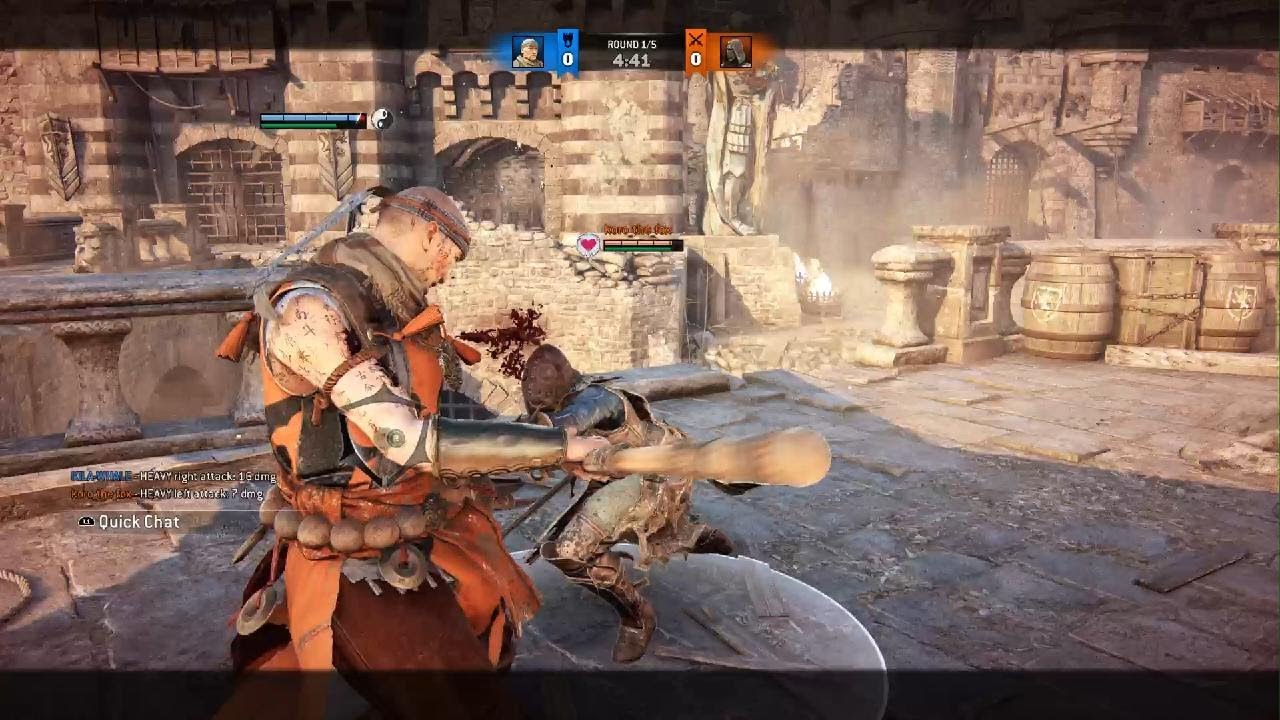 Shaolin Monk vs Peacekeeper - For Honor - YouTube