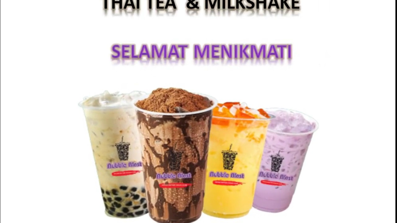 LANGKAH MERACIK MINUMAN MILK SHAKE - YouTube