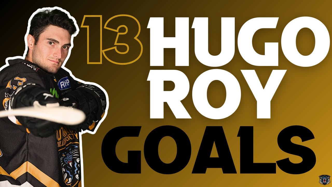 13 Hugo Roy goals 😻 | Nottingham Panthers - YouTube