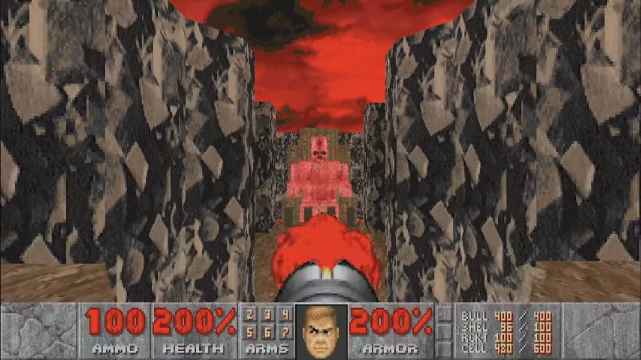 DOOM 2 - Revolution! (Map 30 - The Forgotten God): Ultra Violence 100% ...