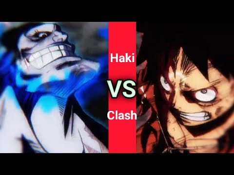 Haki Clash Between luffy vs Bullet | One Piece Stampede | Stampede ...