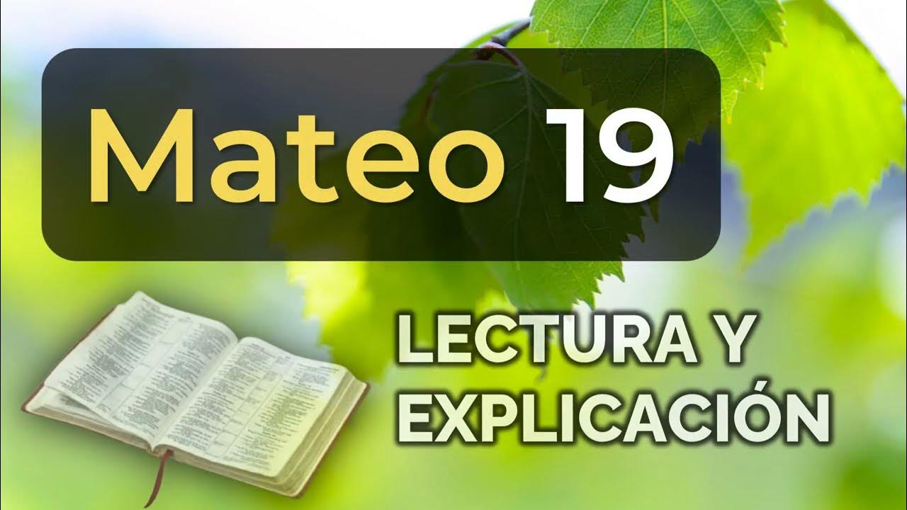 Mateo 19 | Reavivados por su Palabra (domingo 18 de agosto 2024) #RPSP - YouTube