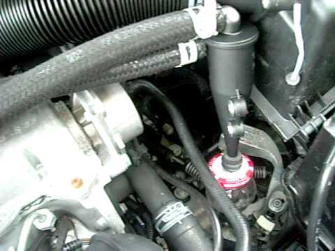 VW Jetta TDI Air/Oil Separator for ALH Engine - YouTube